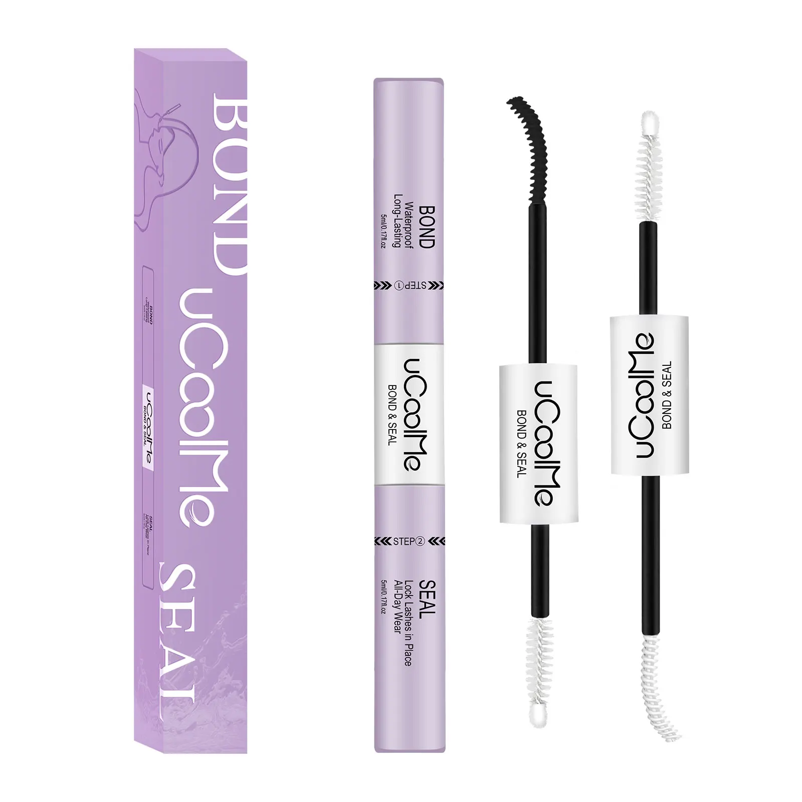 uCoolMe Lash Bond and Seal with Fast Glue Remover Strong Hold 150H ...