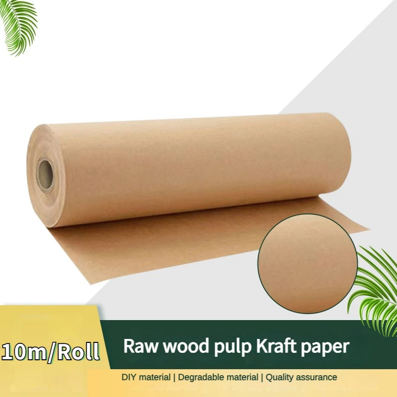 DIY-Recycled-Material-Kraft-Paper-Roll-Wrapping-Crafts-Paper-Craft ...