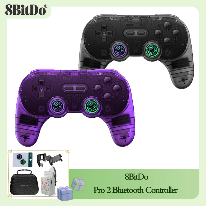 8BitDo-Pro-2-Bluetooth-Controller-Gamepad-Handle-for-Nintendo-Switch-PC ...