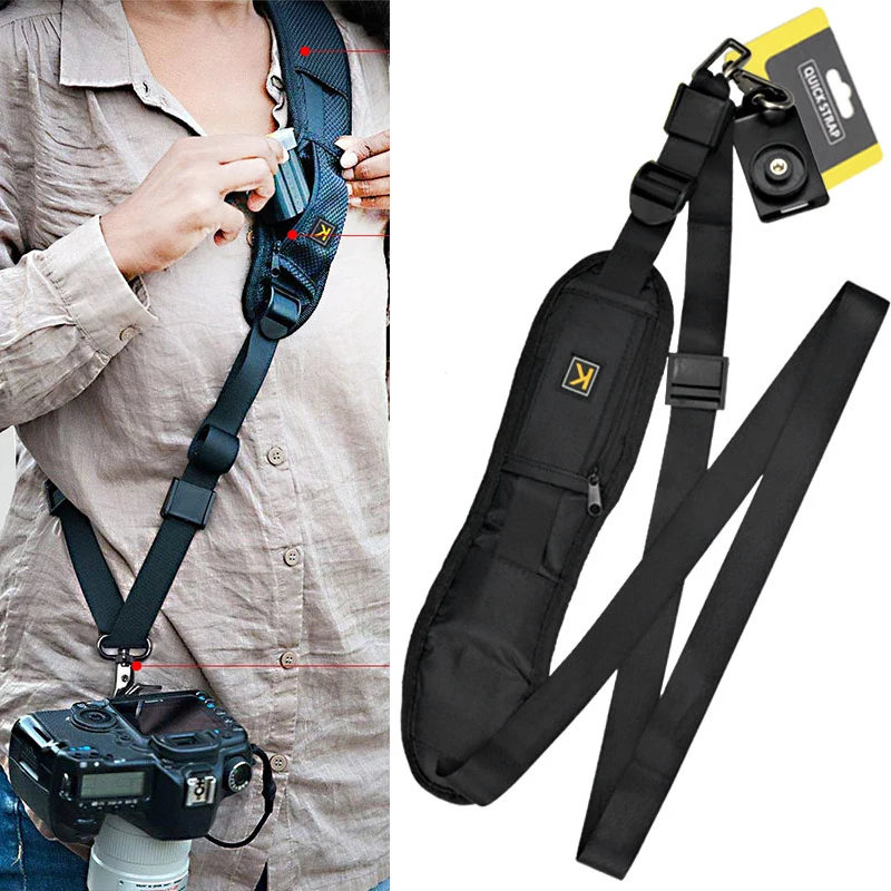 Correa-de-c-mara-Digital-SLR-port-til-con-placa-inferior-cintur-n-de ...