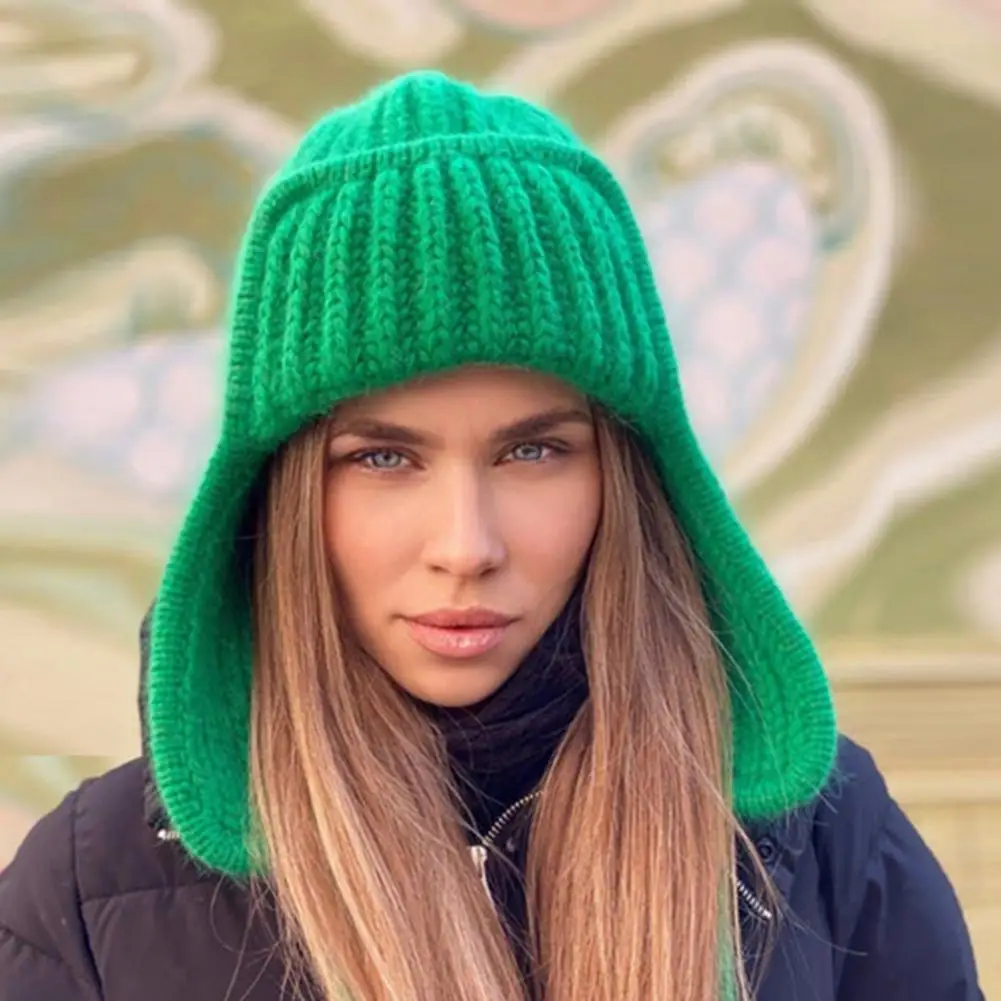 Women-Hat-Pilot-Trooper-Cap-Girls-Artificial-Lamb-Wool-Hat-Russian ...