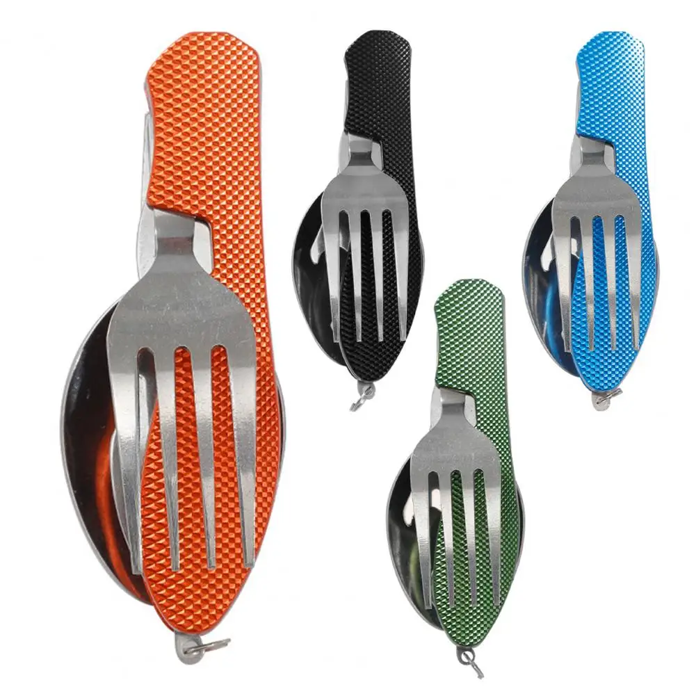 Outdoor-Portable-Folding-Cutlery-Heavy-Duty-Travel-Picnic ...