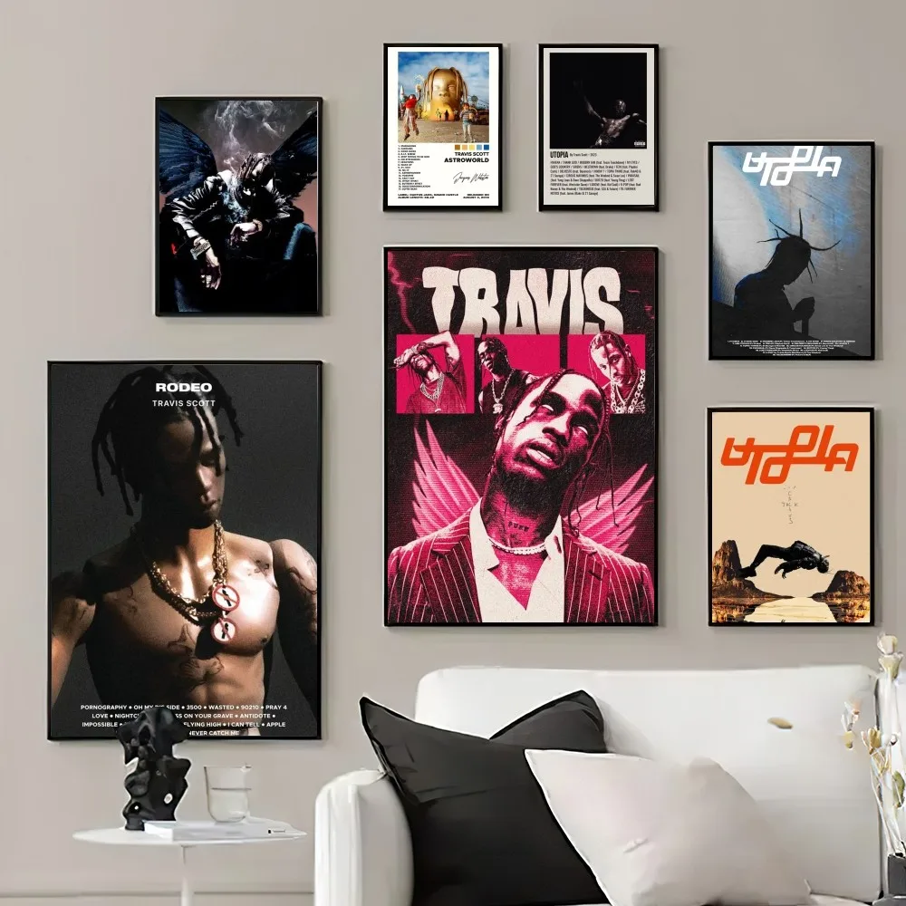 t-travis-rapper-s-scott-Poster-Prints-Wall-Pictures-Living-Room-Home ...