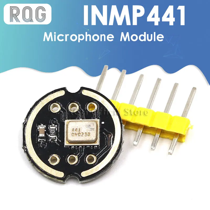 Omnidirectional Microphone Module I2S Interface INMP441 MEMS High Precision Low Power Ultra ...