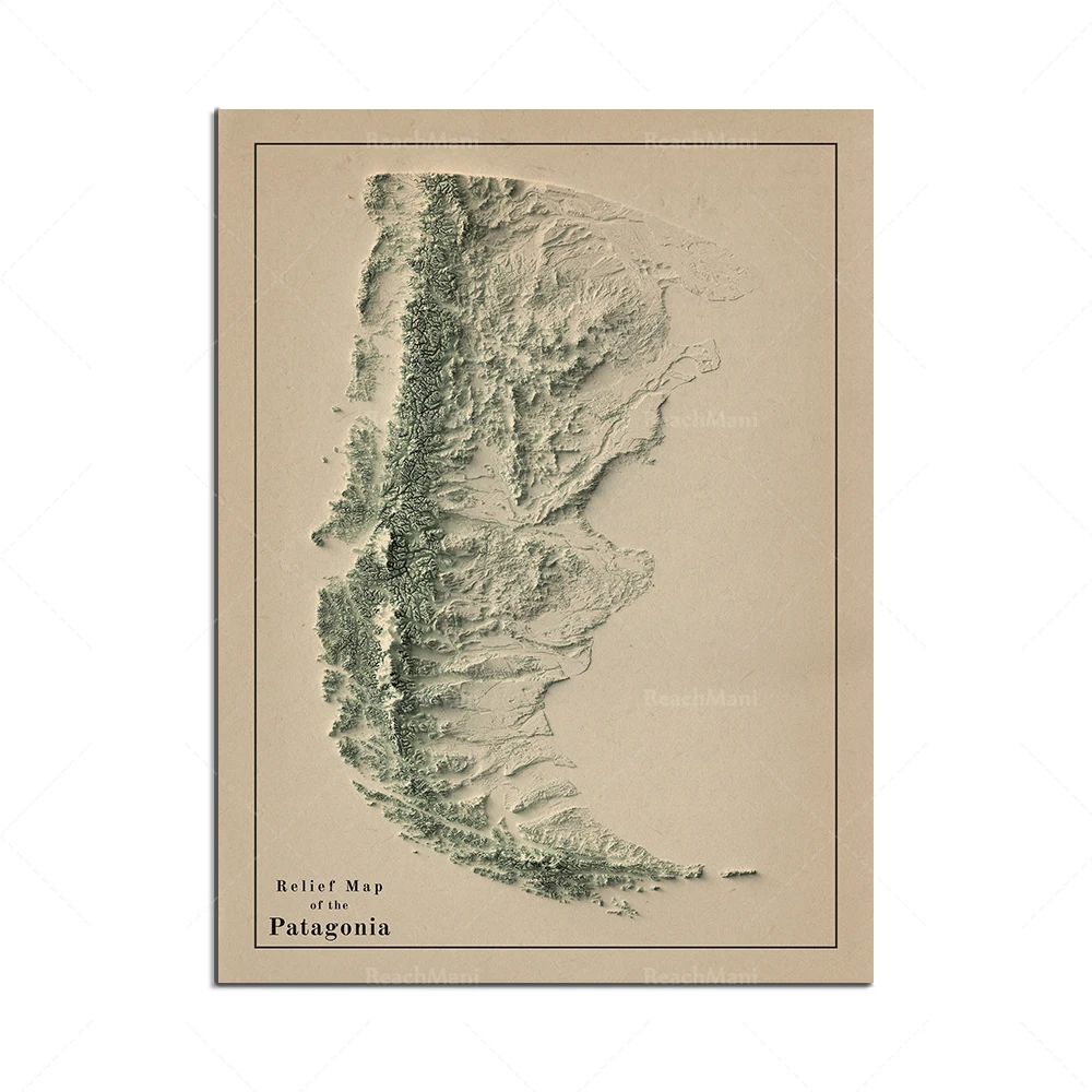 Andes Mountains Map