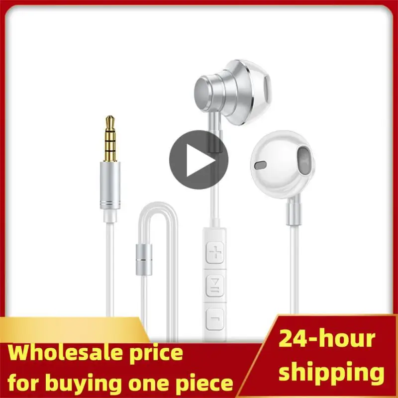 Aux-Earbuds-Earphones-3-5mm-USB-Type-C-Wired-Headphones-Noise-Isolating ...