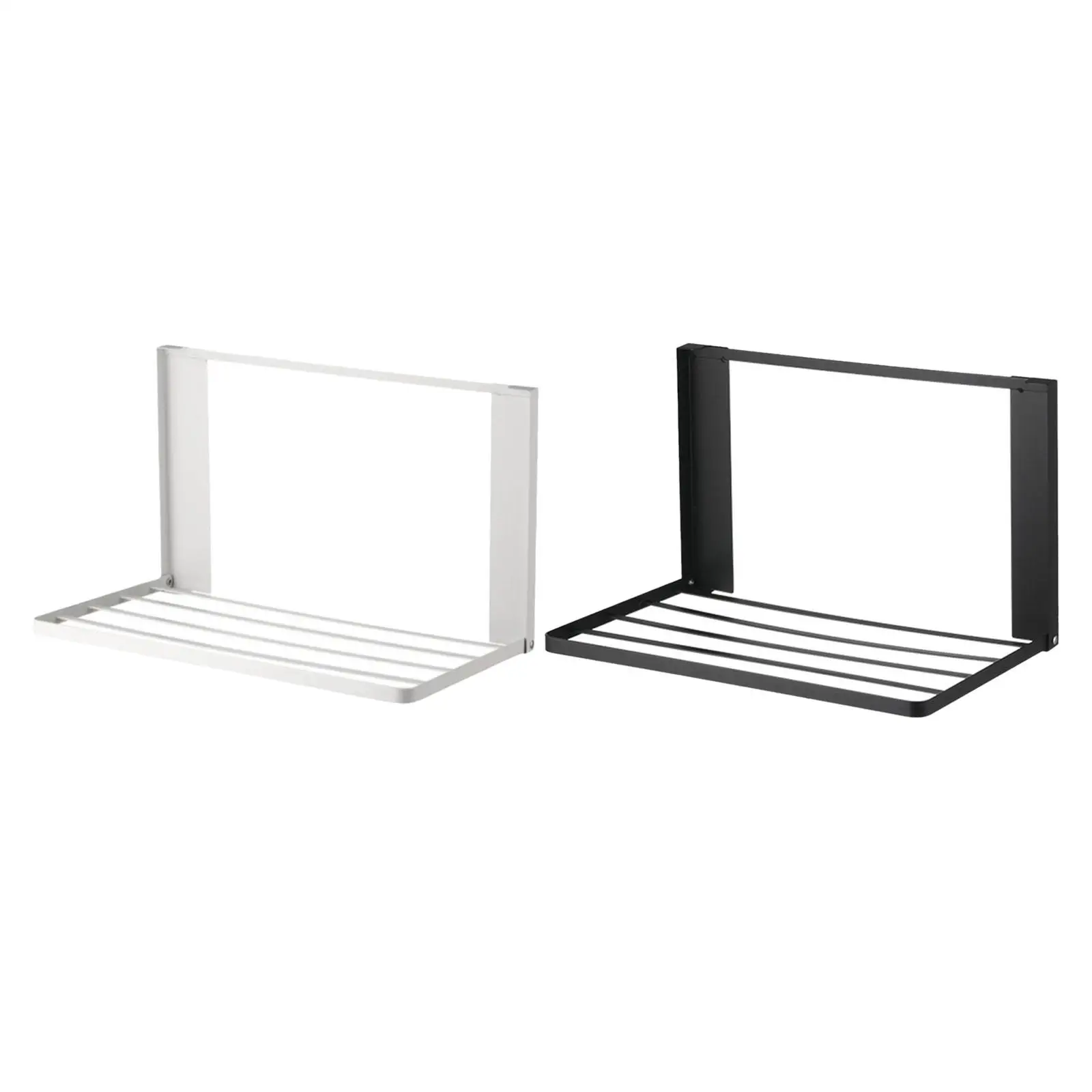 Magnetic-Folding-Shelf-Foldable-Wall-Shelf-No-Drills-Multipurpose ...