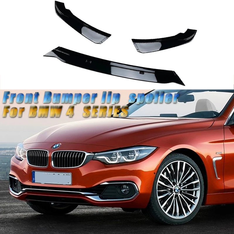 M-performance Front Bumper Lip Body Kit Spoiler Splitter Bumper Canard ...
