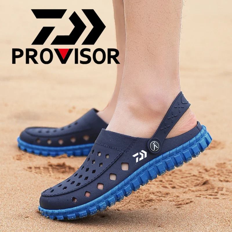 New Daiwa Fishing Shoes Outdoor Beach Sandals Outdoor Wading Shoes Non ...