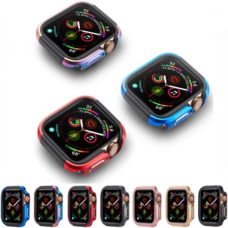 High end Aluminum alloy case For Apple Watch 9 8 7 45mm 41mm For iWatch ...