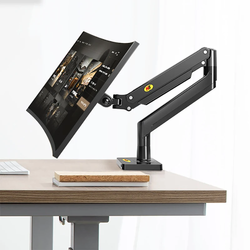 Gas-Spring-Arm-22-40-inch-Curved-Arc-Screen-Desktop-Monitor-Holder-360 ...