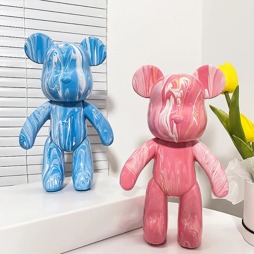 Home & Living Large handmade resin teddy bear Home Décor Statues etna ...
