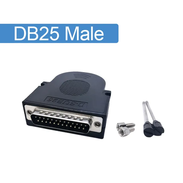DB25 connector 25Pin D-sub Male Female Signals terminals connector hole PCB Adapter Board