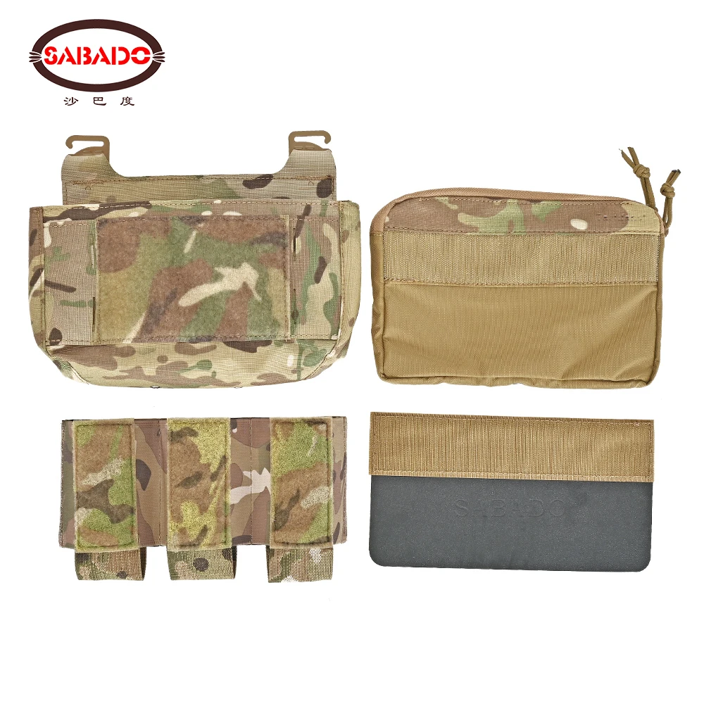 Fcpc V5 Dope Front Flap G-hook Pouch Triple Magazine Insert For 5.56 7. ...