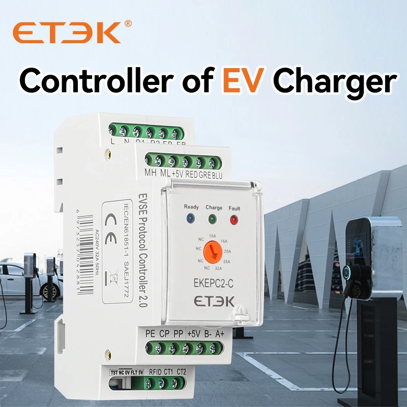 Etek Ekepc2 Controller Of Ev Charger For 2.0 Cable Socket - Solar ...