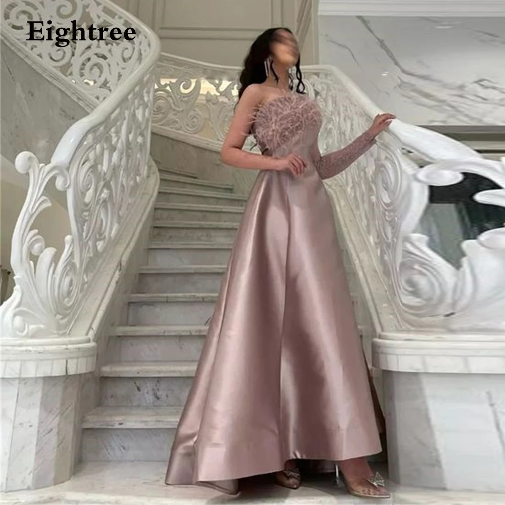 One Shoulder Formal Dresses | Eightree Evening Dress | Robe - Formal ...