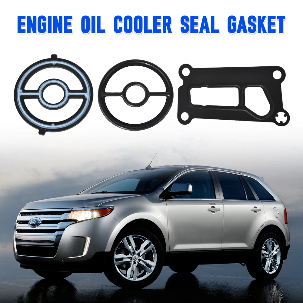 Engine Oil Cooler Seal Gasket LF02-14-700 LF8X-14-702 LF02-14-342 Oil Cooler Seal Gasket Engine ...