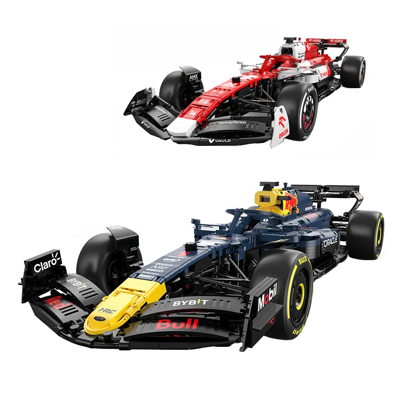 IN-STOCK-1-8-RC-Formula-Racing-F1-RB19-Building-Blocks-Model-MOC ...