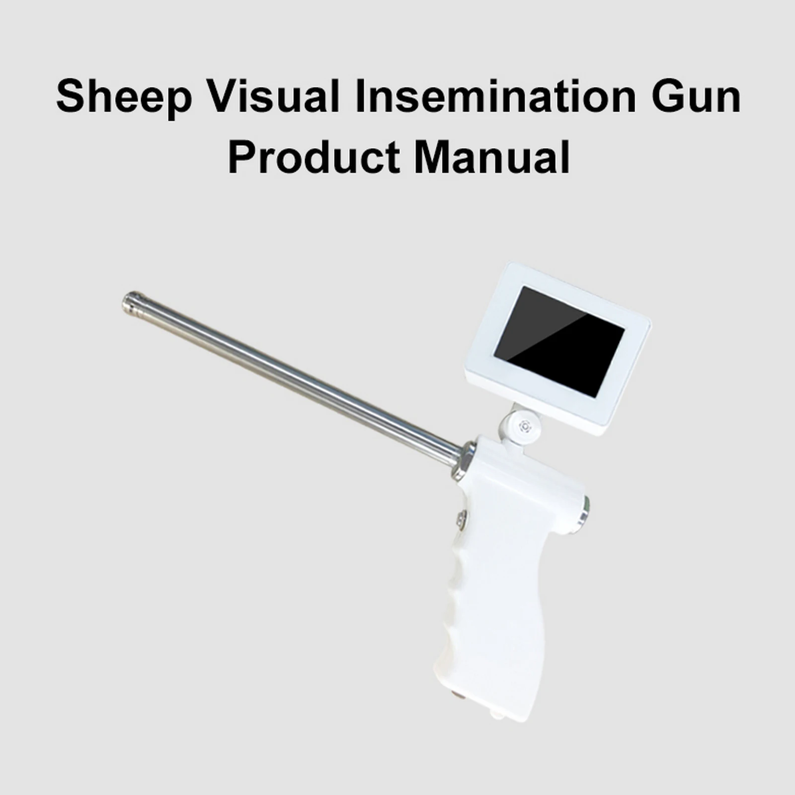 Cow Artificial Insemination Device Visual Endoscope Sperm Gun Dairy ...