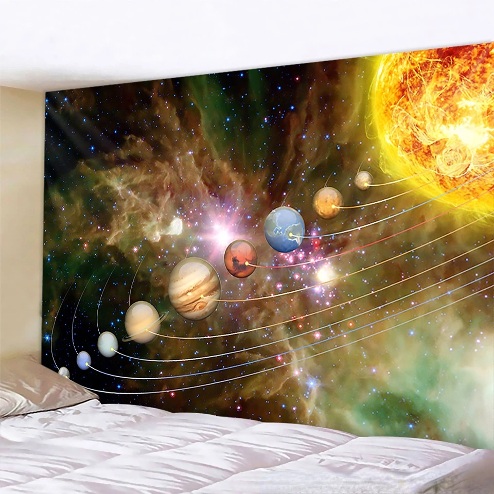 Solar System Themed Bedroom