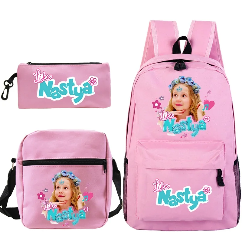 Cute-Mochila-Like-Nastya-Backpack-Kids-Bookbags-Kwaii-Nastya-School ...