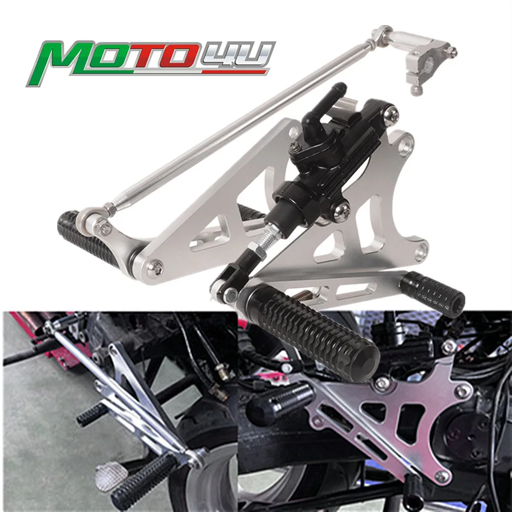 MOTO4U-For-BMW-K100-K1100-K75-K1-K-100-75-Motorcycle-Foot-peg-Rearset ...
