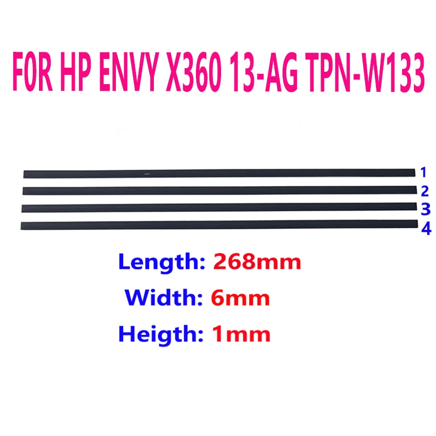 NEW Laptop Rubber Pad FOR HP ENVY X360 13-AG TPN-W133 268mmx6mmx1mm ...