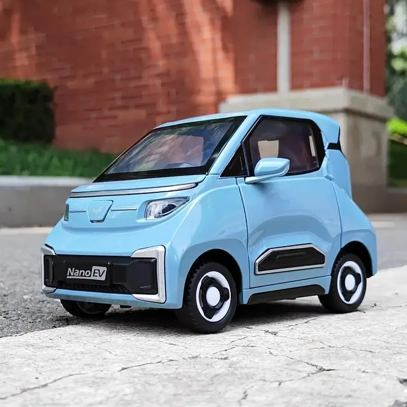 Wuling-Nano-EV-Simulate-Alloy-Car-Model-Mini-Car-Decorations-SGMW ...