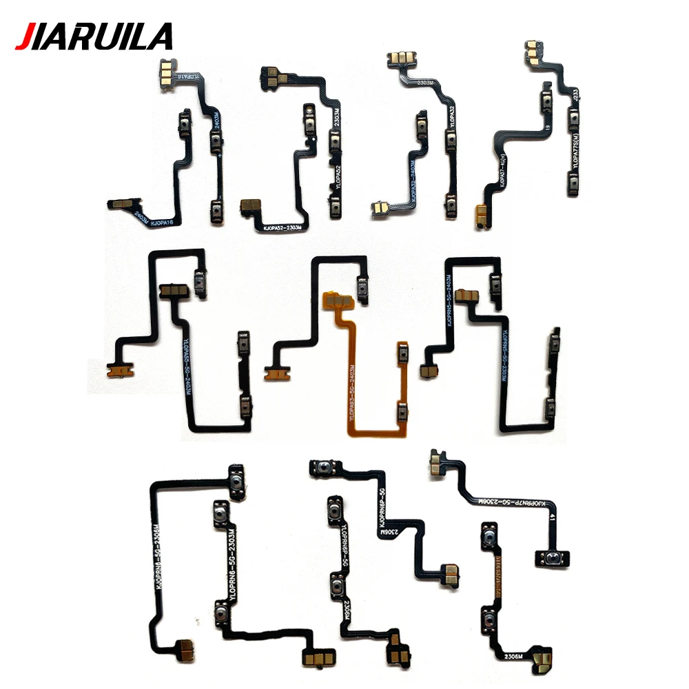 Power Switch On/Off Volume Key Button Flex For OPPO A16 A54 A52 A53 A55 ...