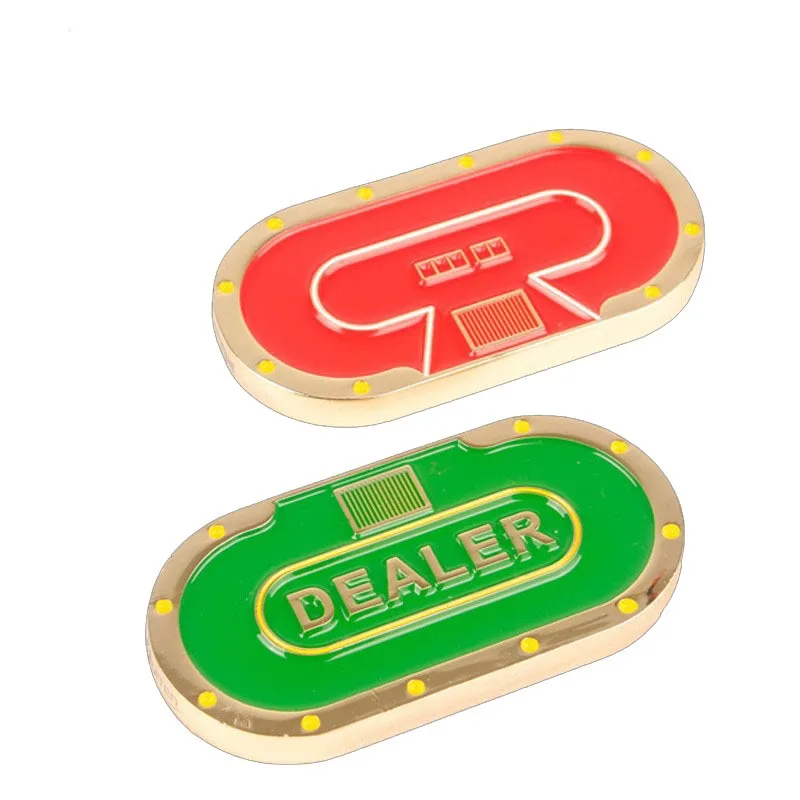 Zhuang-Code-Texas-DEALER-Poker-Chips-Pressing-Metal-Double-faced ...