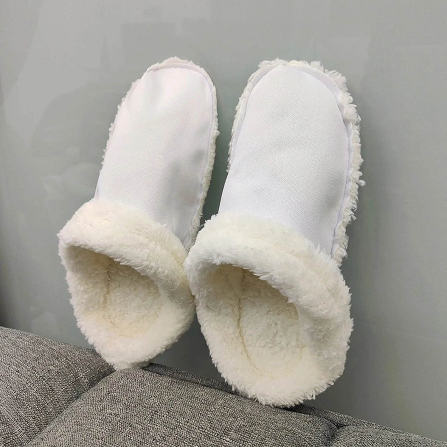Winter-Keep-Warm-Thickened-Plush-Shoe-Covers-Insoles-For-Feet-DIY ...