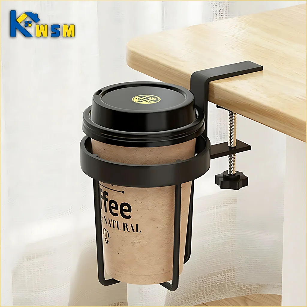 2PCS-Cup-Holder-Deskside-Mug-Organiser-Iron-Hanging-Cup-Holder-Coffee ...
