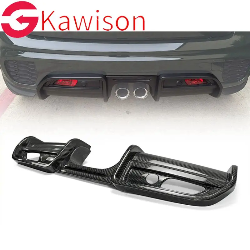 JCW-Rear-Bumper-Diffuser-For-Mini-F56-JCW-Style-Carbon-Fiber-FRP-Rear ...