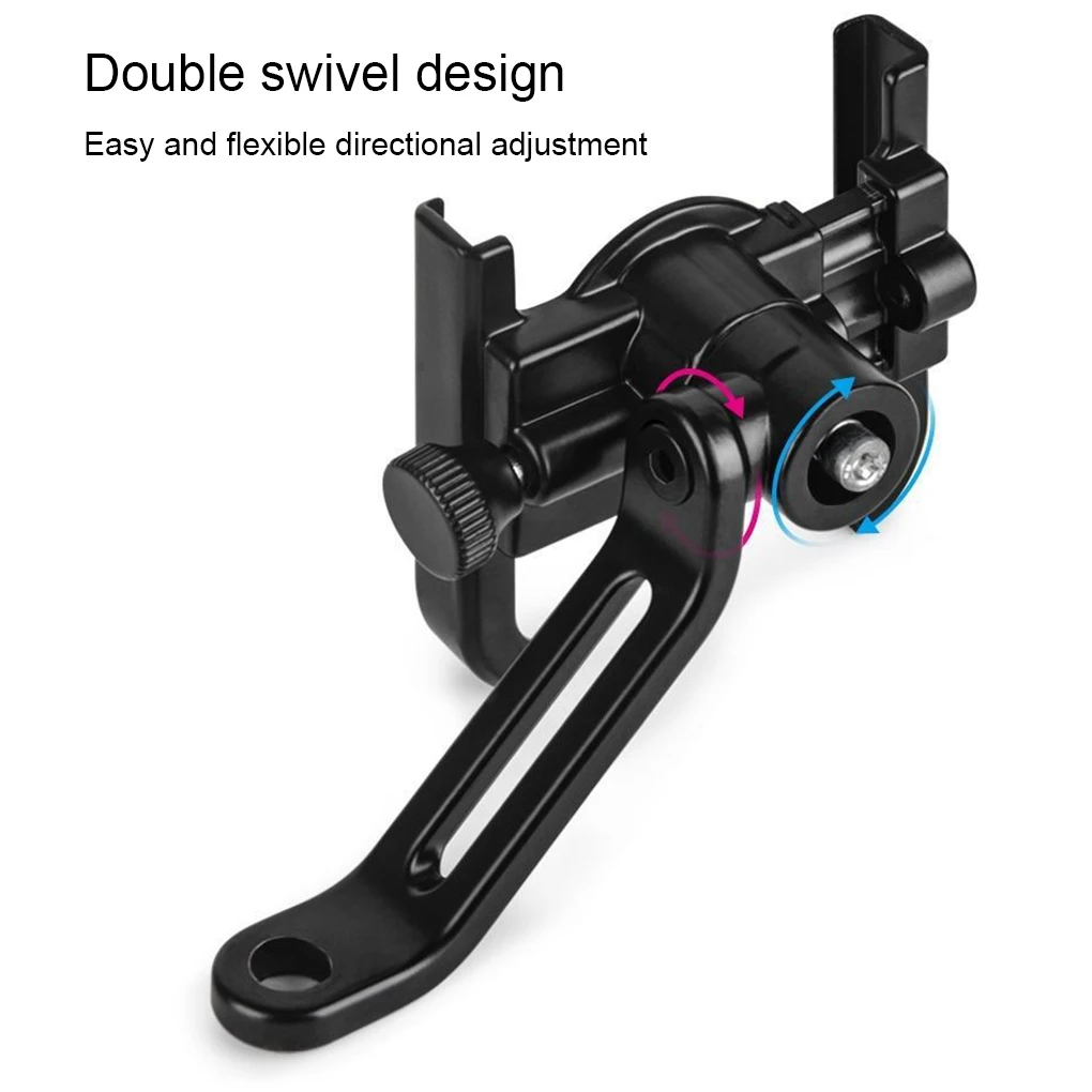 Motorcycle-Phone-Holder-Universal-Fixing-Shelf-Aluminum-Alloy-Rearview ...