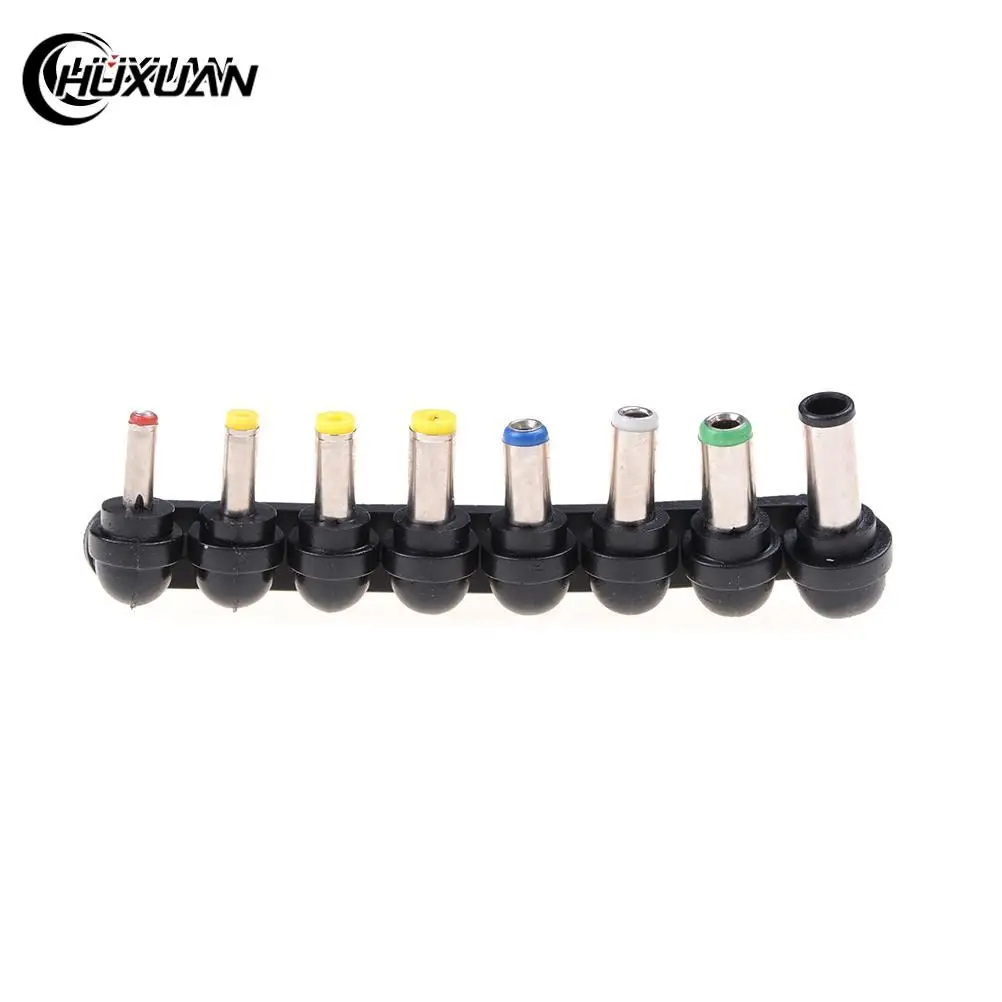 8pcs/set new Charger Adapter Tip Universal DC Plugs for Laptop AC Power ...