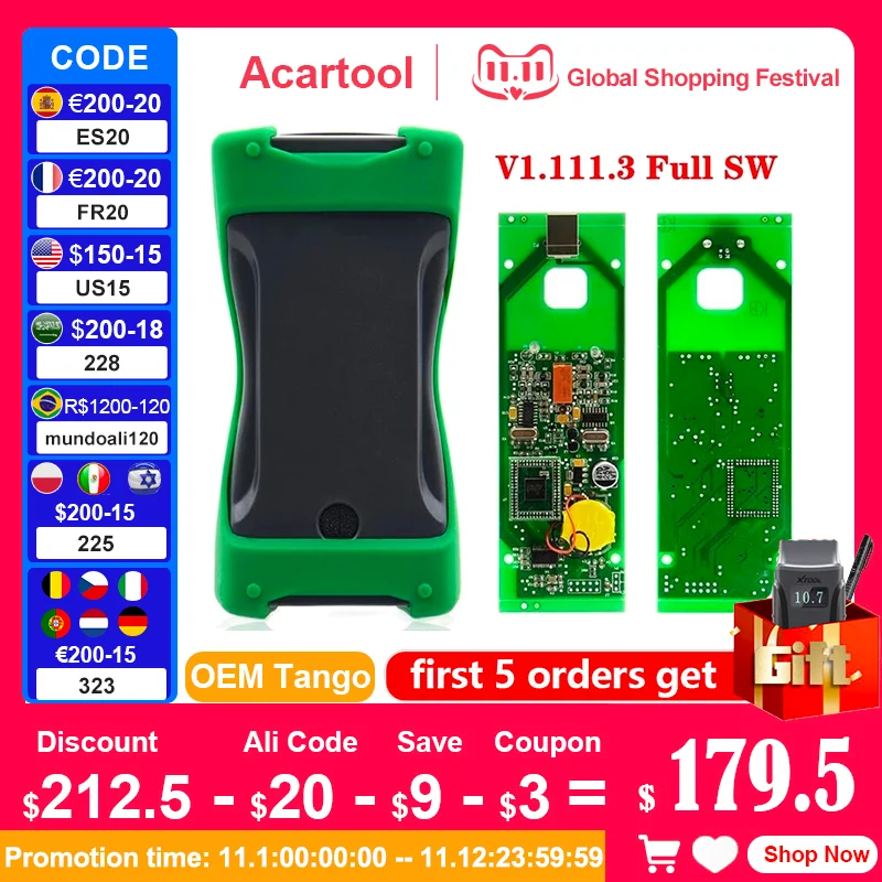 Newest USB OEM Tango Key Programmer with All Software Tango Programmer ...