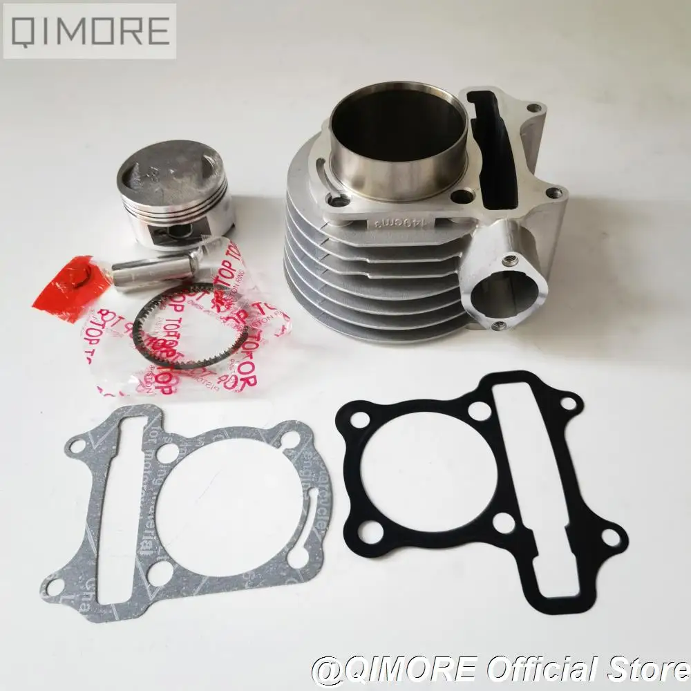 57.4mm Cylinder Piston Set / Top End Kit (15mm pin) for 4 stroke Air ...