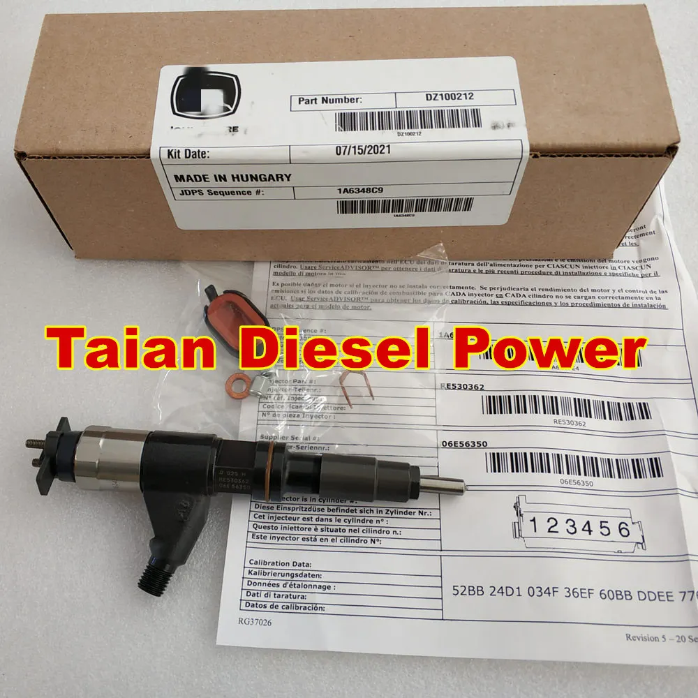 Genuine-Fuel-injector-095000-6310-DZ100212-RE530362-095000-6311-095000 ...