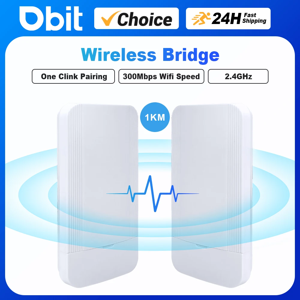 DBIT-300Mbps-Long-Range-Smart-Manage-Router-1KM-Range-Wireless-Bridge ...