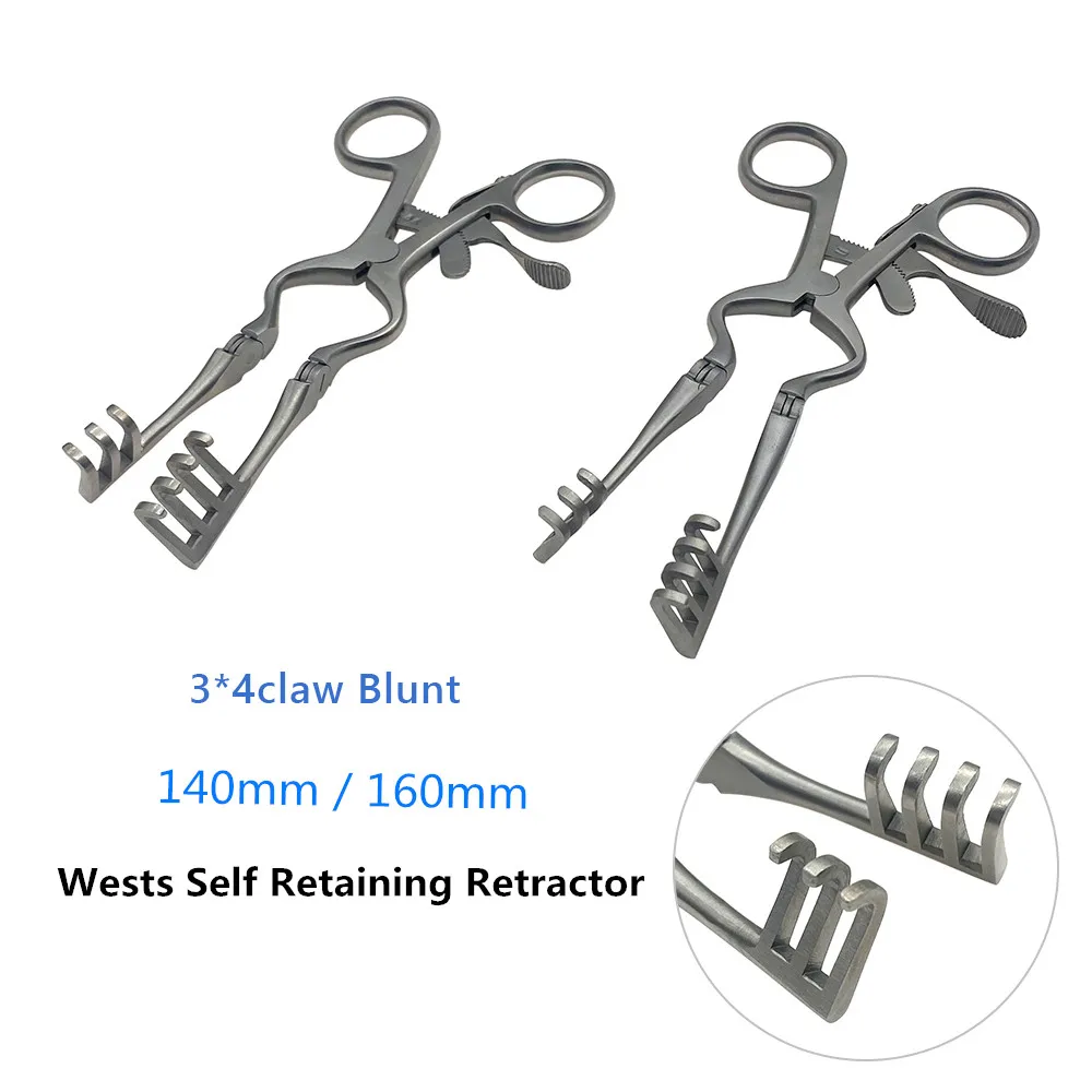 Stainless-Steel-Wests-Self-Retaining-Retractor-Double-Joint-Retractor ...