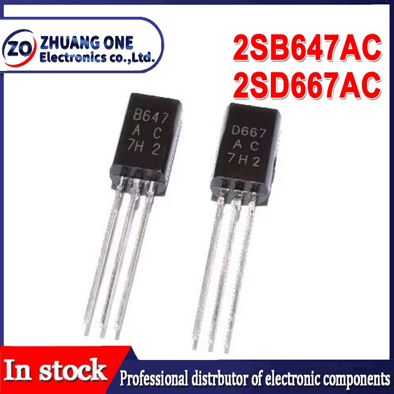 20pcs-10-Par-2SD667AC-2SB647AC-TO-92L-10pcs-D667AC-10pcs-B647AC-2SD667 ...