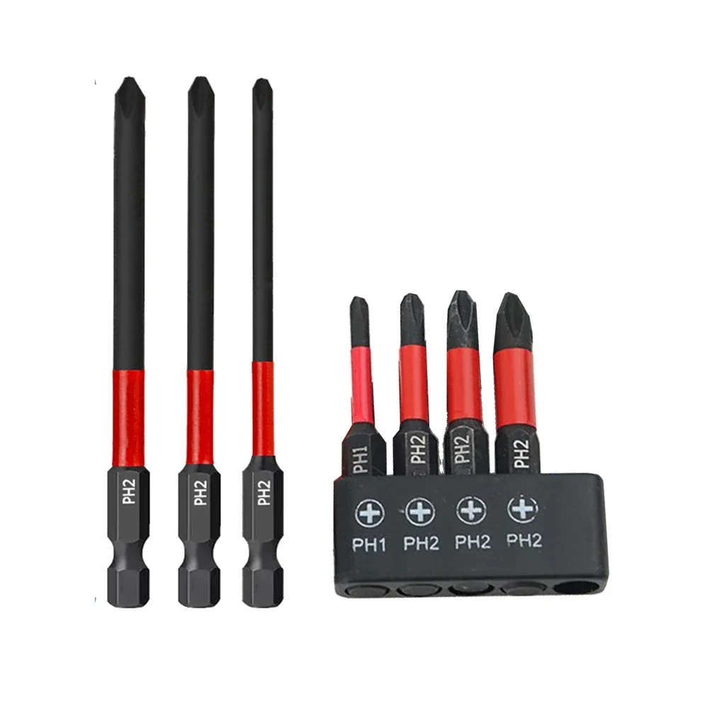 7pcs-Magnetic-Batch-Head-Cross-Screwdriver-Set-Impact-Drill-Bit-Screw ...