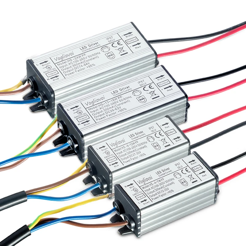 Led-Driver-For-Leds-27-85V-DC-Power-Supply-Waterproof-300mA-Led-4-7W-8 ...
