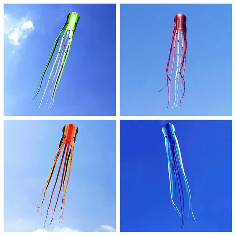 Free Shipping 15m octopus kites flying giant kites for adults kites ...
