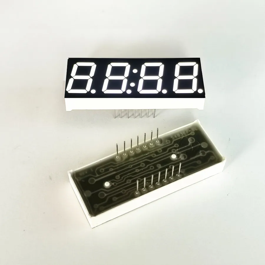 10Pcs 0.56 Inch 4 Bit Digit White LED Digital Display Digitron 50*19 ...