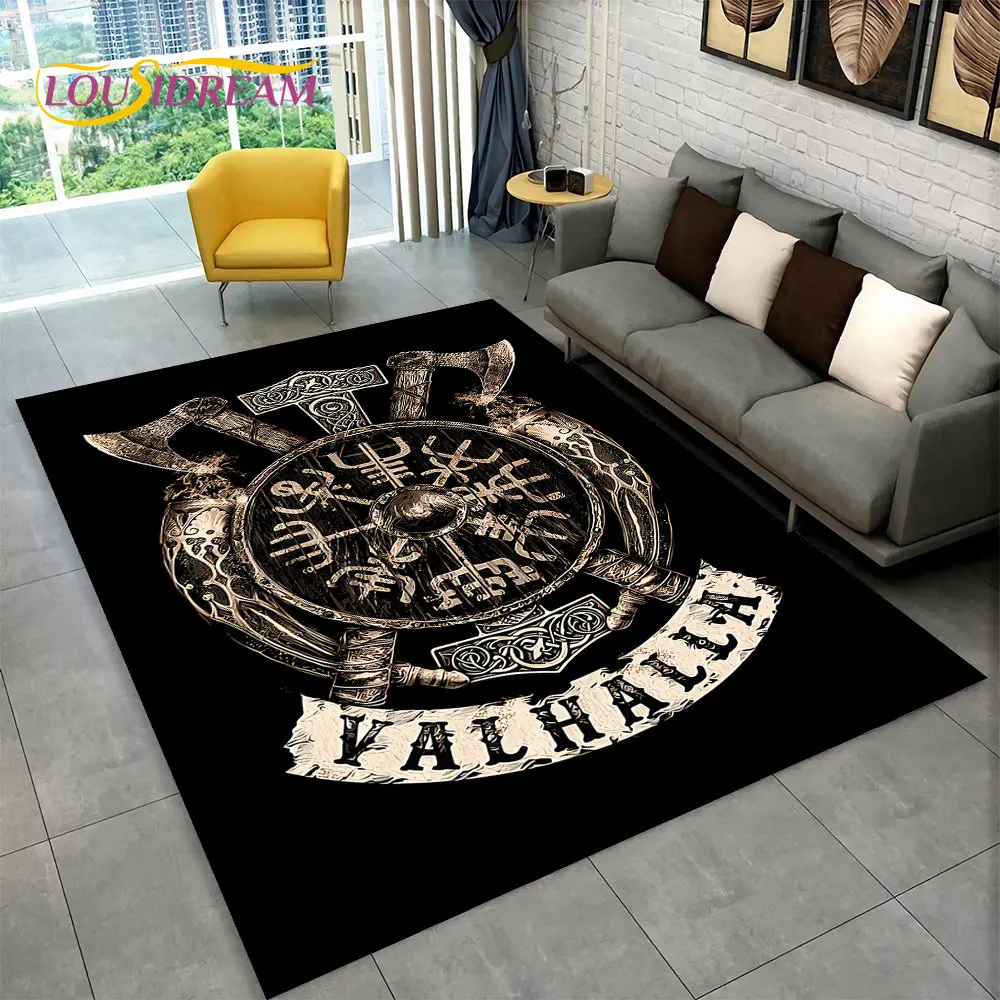 3D-Viking-Norse-Mythology-God-Valhalla-Area-Rug-Carpet-Rug-for-Living ...
