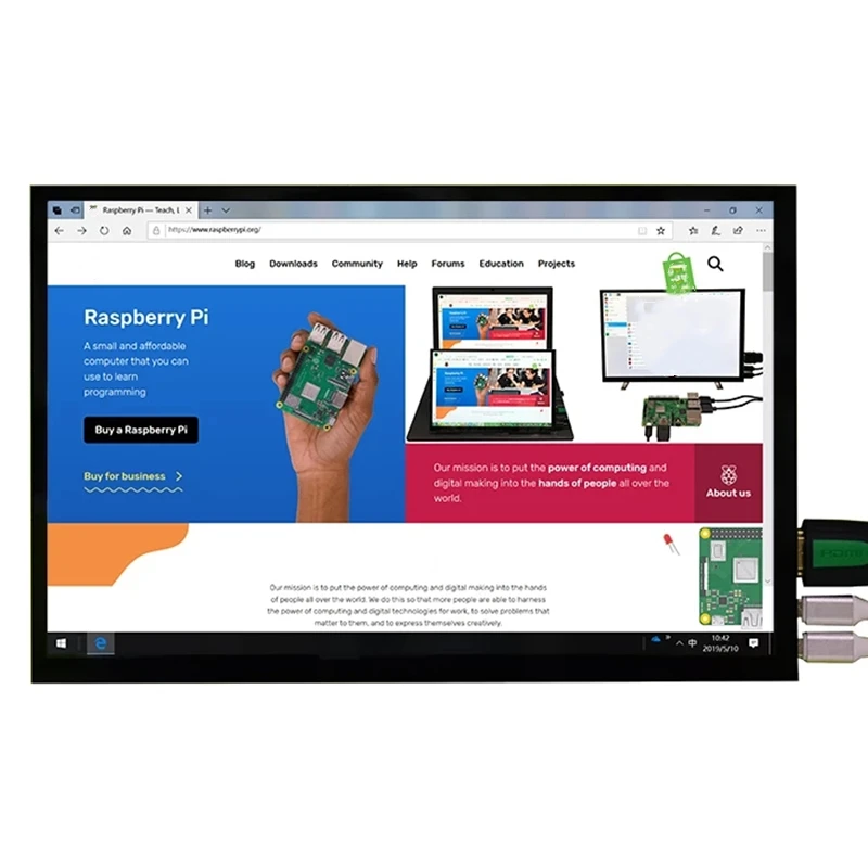 New-10-1-inch-1280x800-IPS-LCD-Display-Monitor-with-Capacitive-Touch ...