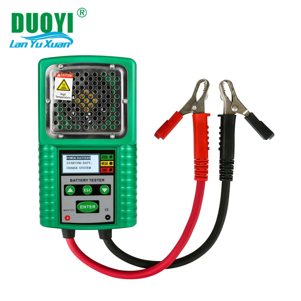 DY226A 12V Car Battery Tester DC Auto Power Load Starting Charge CCA ...