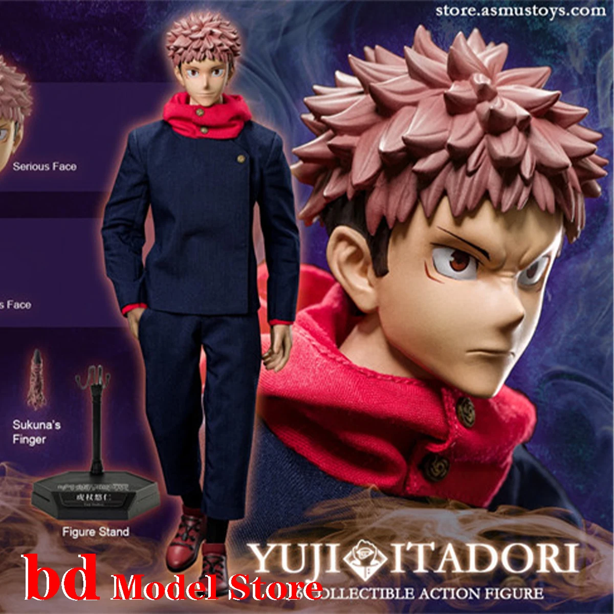 Asmus-Toys-JJKS02A-1-6-Collectible-Itadori-Yuji-Figures-Model-Full-Set ...