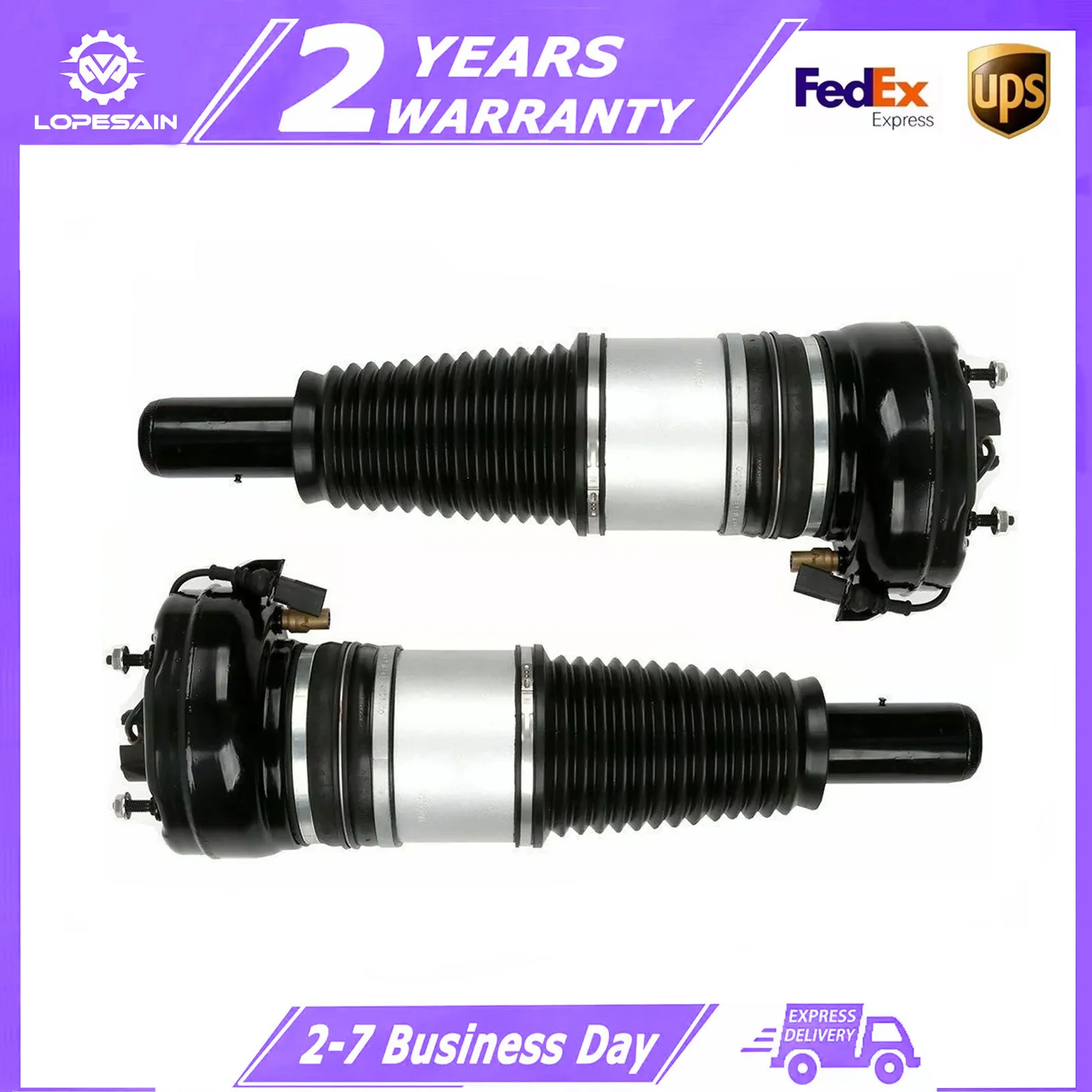 Pair-For-Front-LH-or-RH-Air-Suspension-Shock-Strut-Fit-Porsche-Macan ...